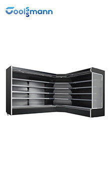 Open Air Curtain Refrigerator , 2.2 Meter Height Supermarket Display ...