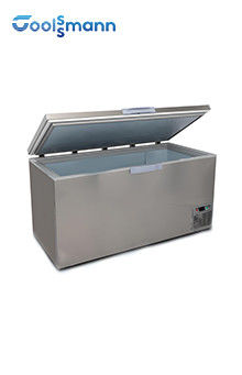 Horizontal Island Deep Chest Freezer Transparent Lid Automatic Defrosting