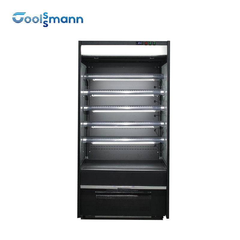Convenience Store Open Showcase Chiller Supermarket Refrigerator For ...