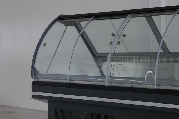 Butcher Shop Deli Display Refrigerator LED 346L Supermarket Meat Case ...